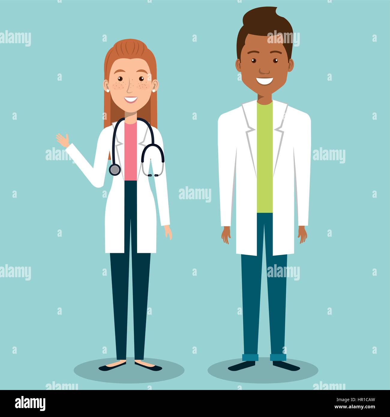 medical staff group avatars Stock Vector Image & Art - Alamy