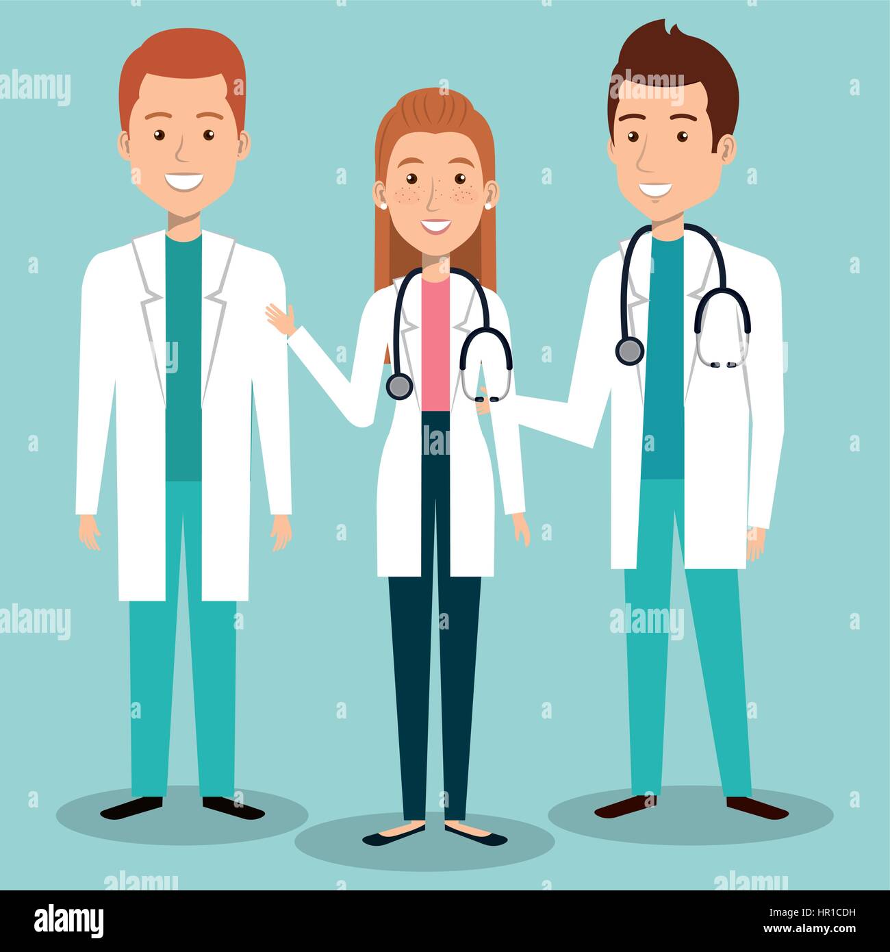 medical staff group avatars Stock Vector Image & Art - Alamy
