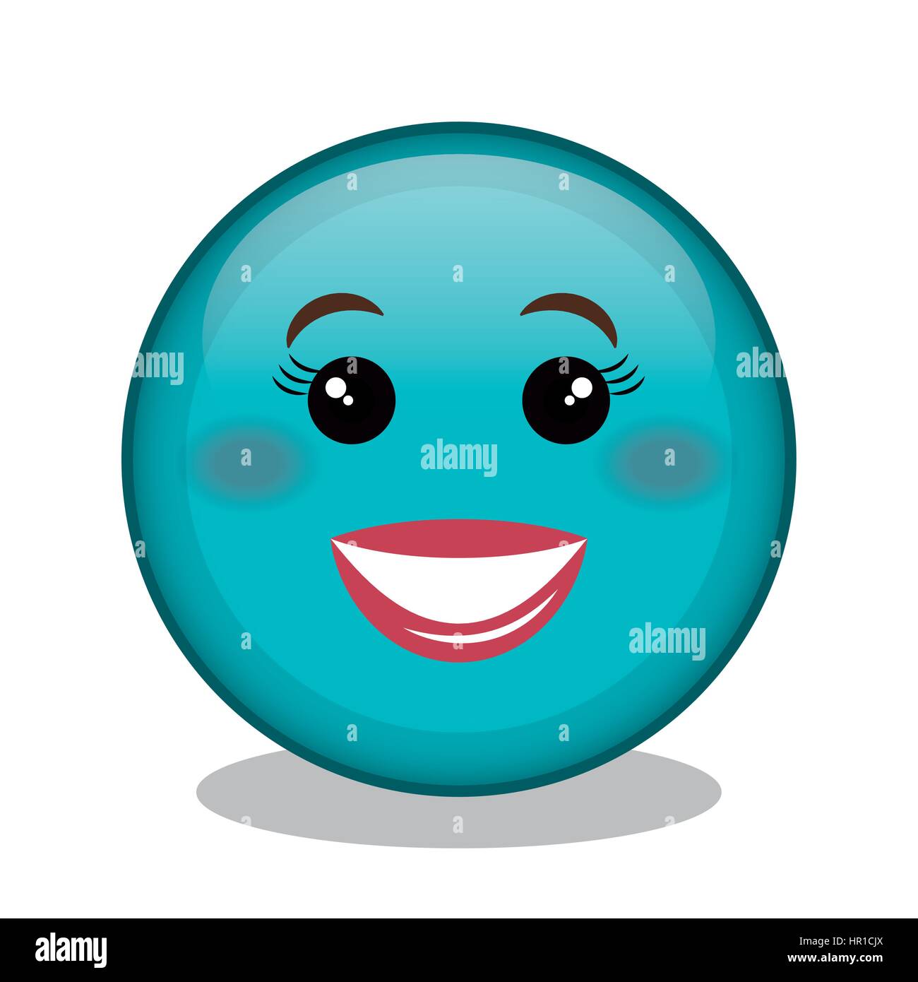 emoticon face character icon Stock Vector Image & Art - Alamy