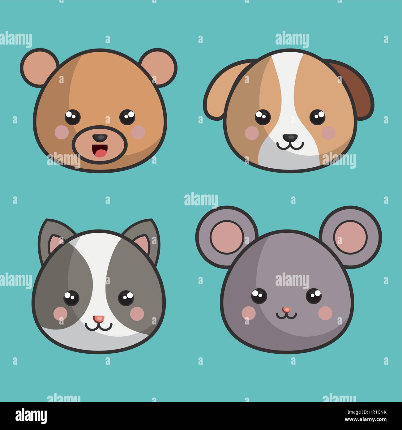 Cartoon Chipmunk Face