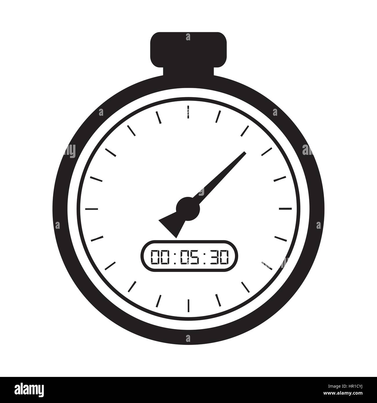 chronometer watch isolated icon Stock Vector Image & Art - Alamy