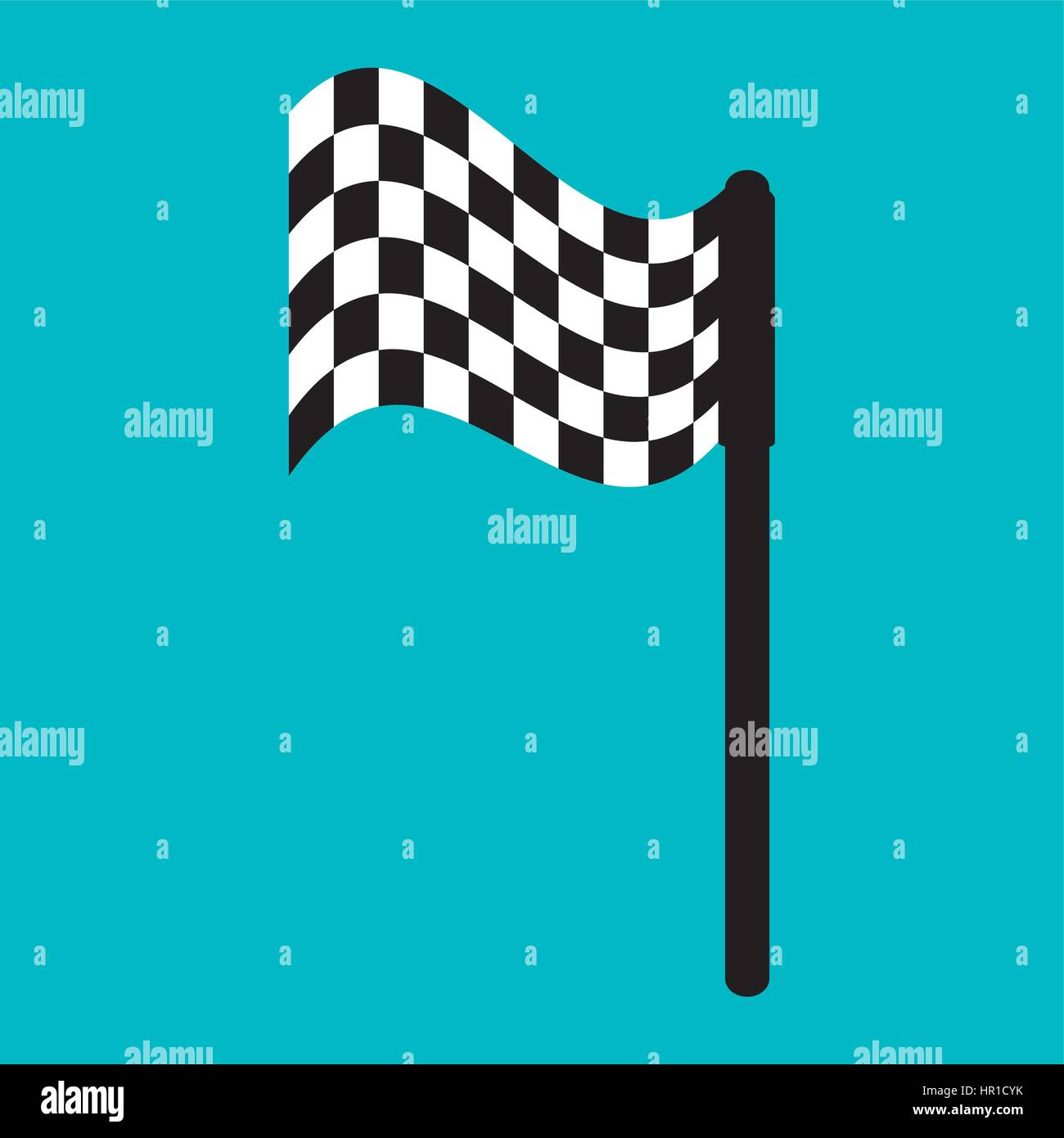 Runway flag Stock Vector Images - Alamy