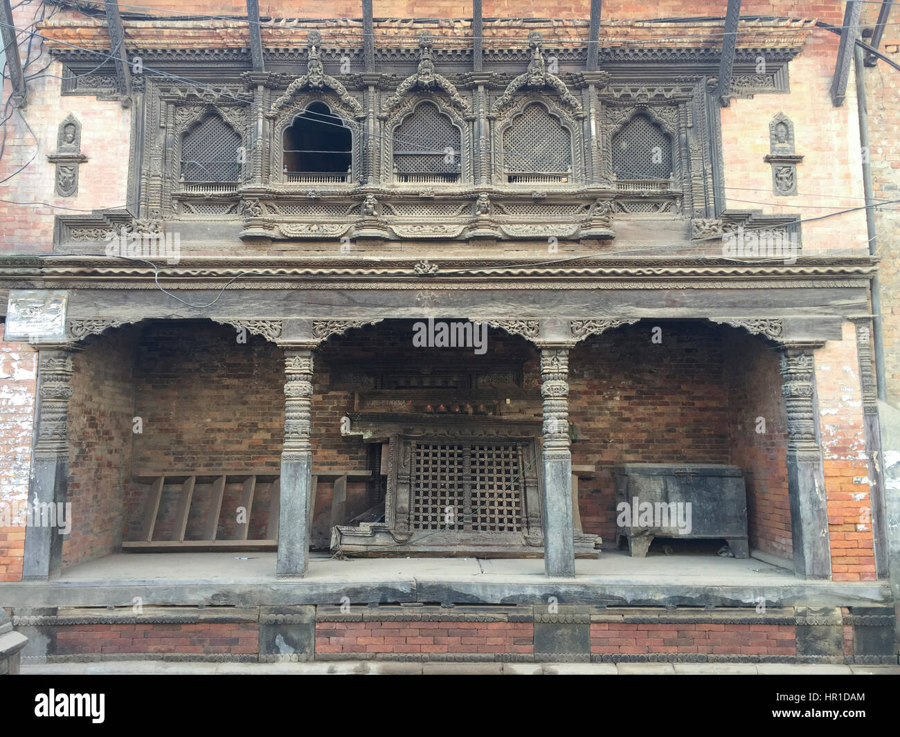Heritage building in Bhaktapur, Place of devotees. Also known as ...