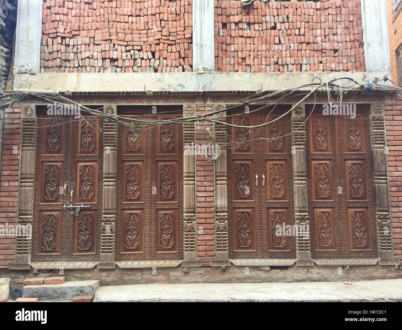 Heritage building in Bhaktapur, Place of devotees. Also known as ...