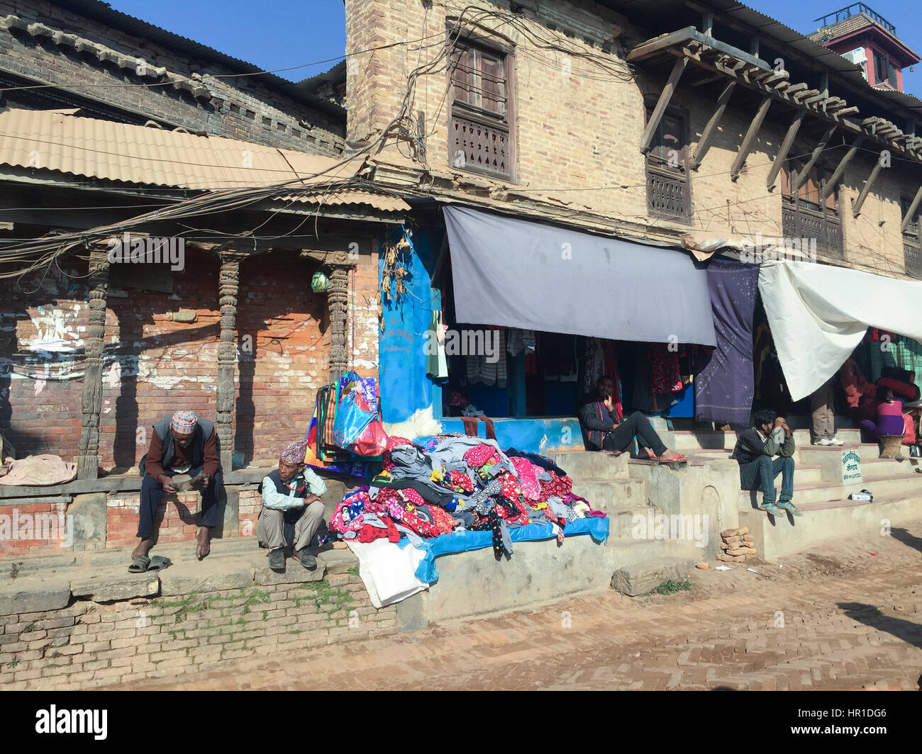 Heritage building in Bhaktapur, Place of devotees. Also known as ...