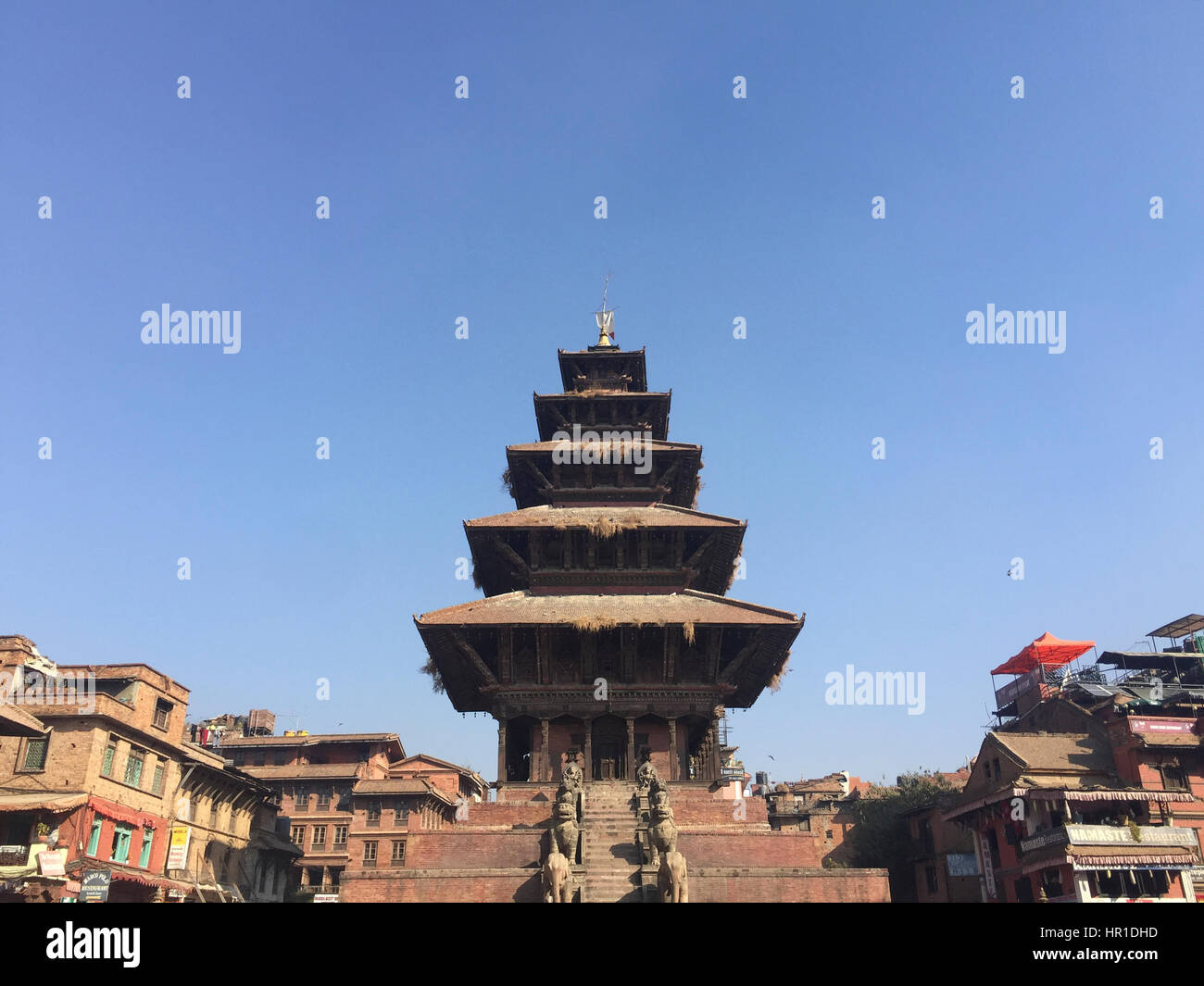 Heritage building in Bhaktapur, Place of devotees. Also known as ...