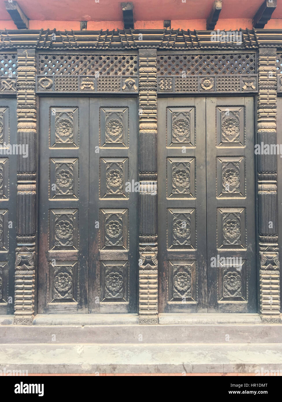 Heritage building in Bhaktapur, Place of devotees. Also known as ...
