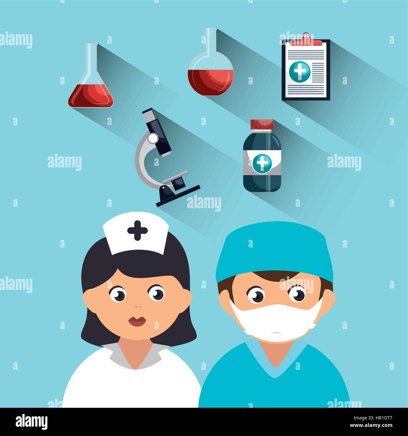 Bottle drugs character icon hi-res stock photography and images - Alamy