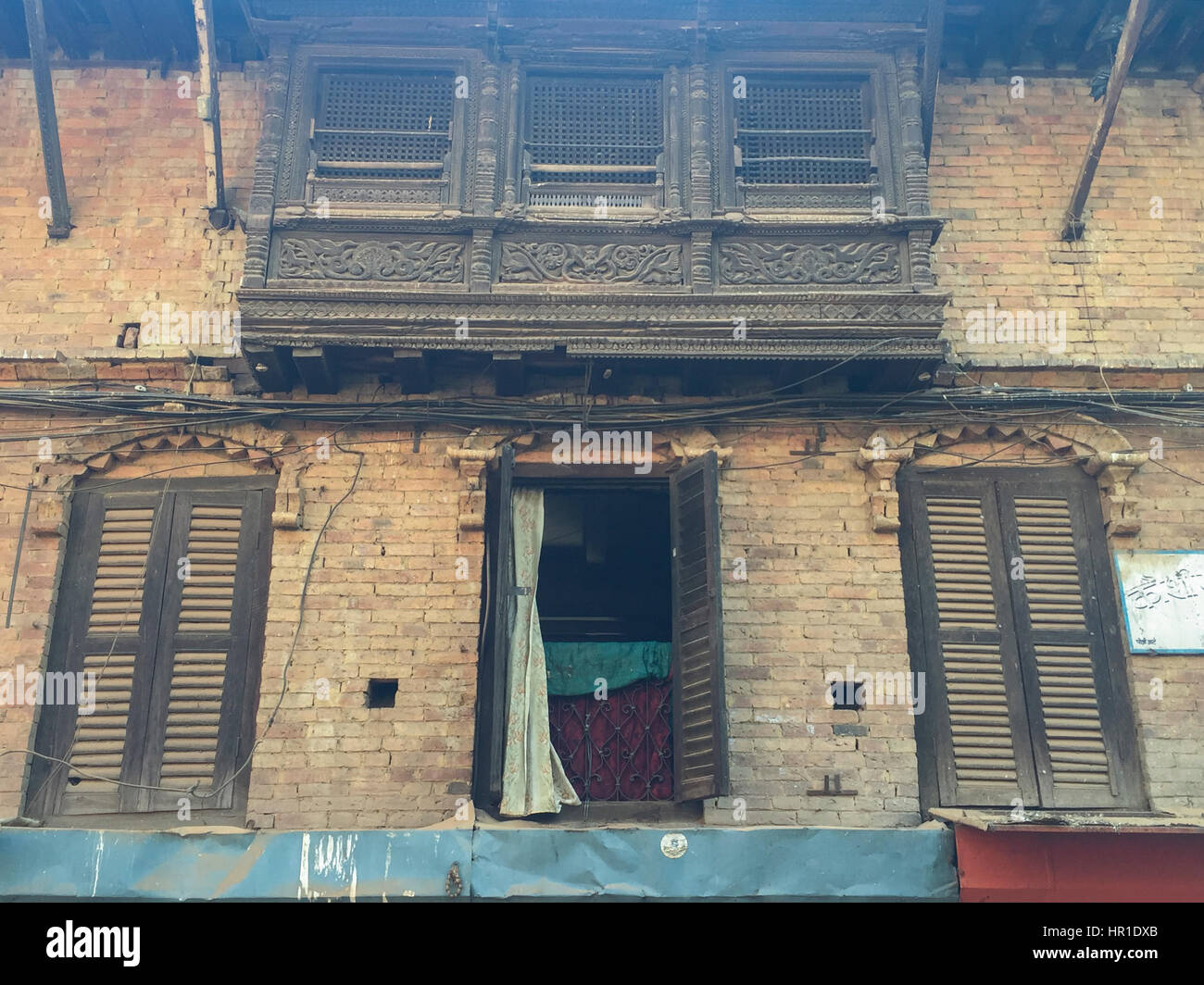 Heritage building in Bhaktapur, Place of devotees. Also known as ...