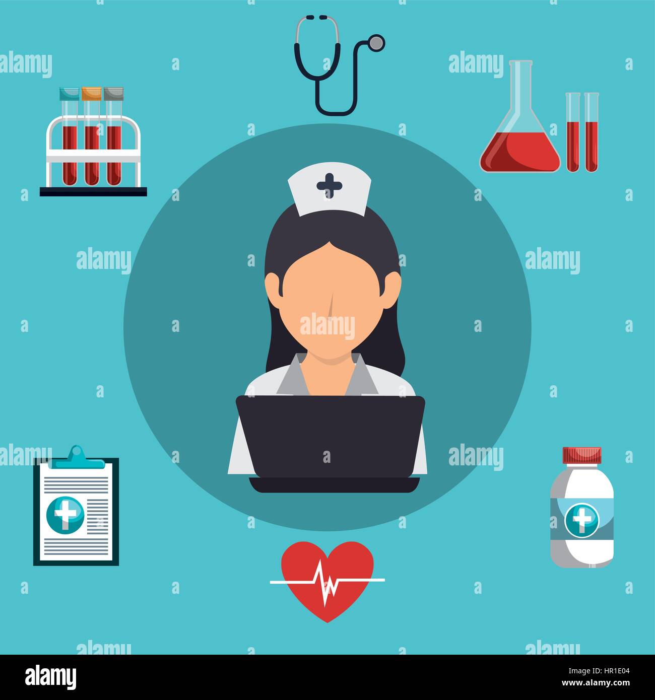 Bottle drugs character icon hi-res stock photography and images - Alamy