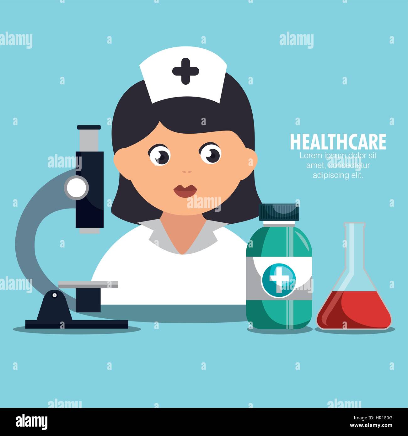 Bottle drugs character icon hi-res stock photography and images - Alamy