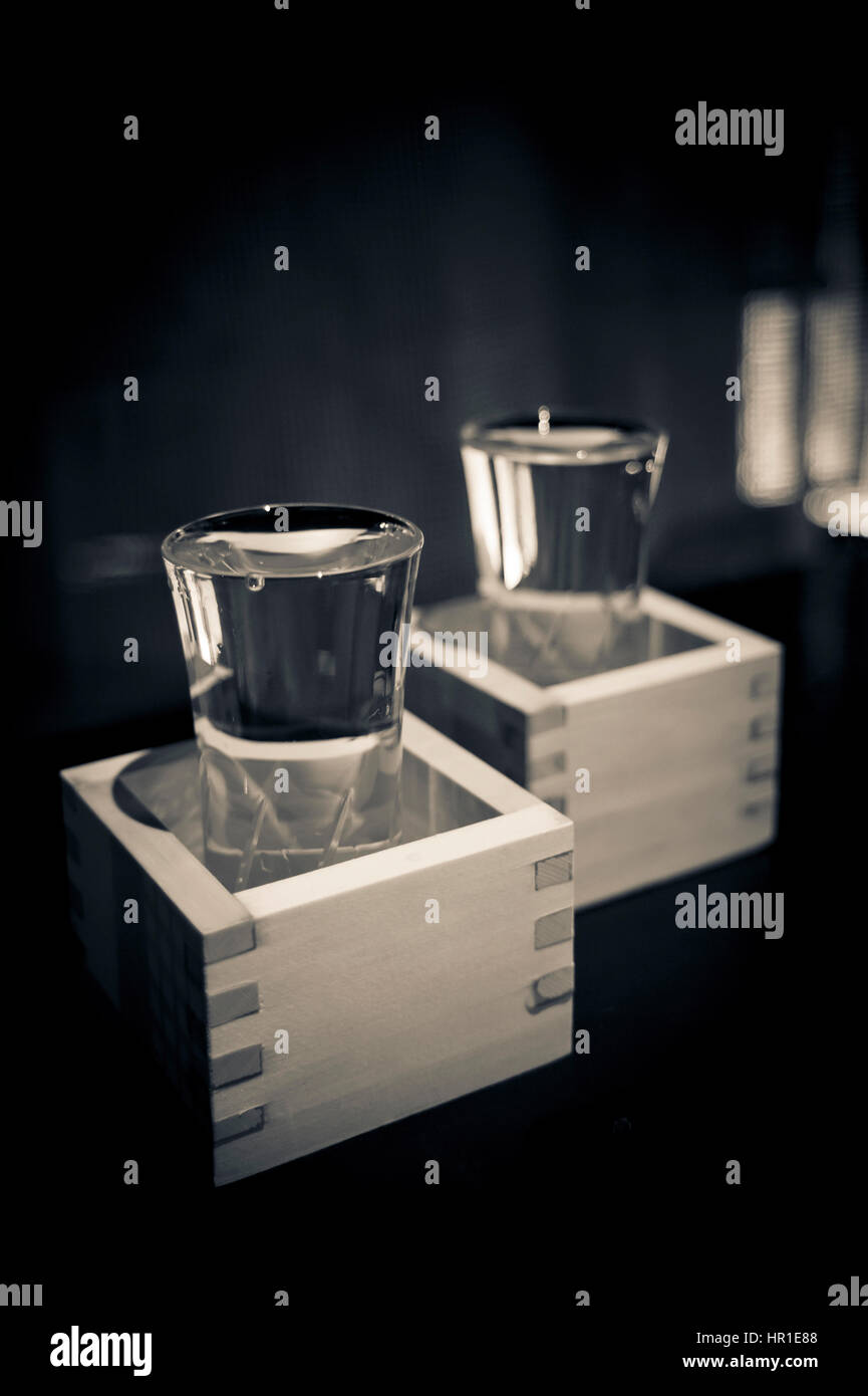 Dining table wooden boxes hi-res stock photography and images - Alamy