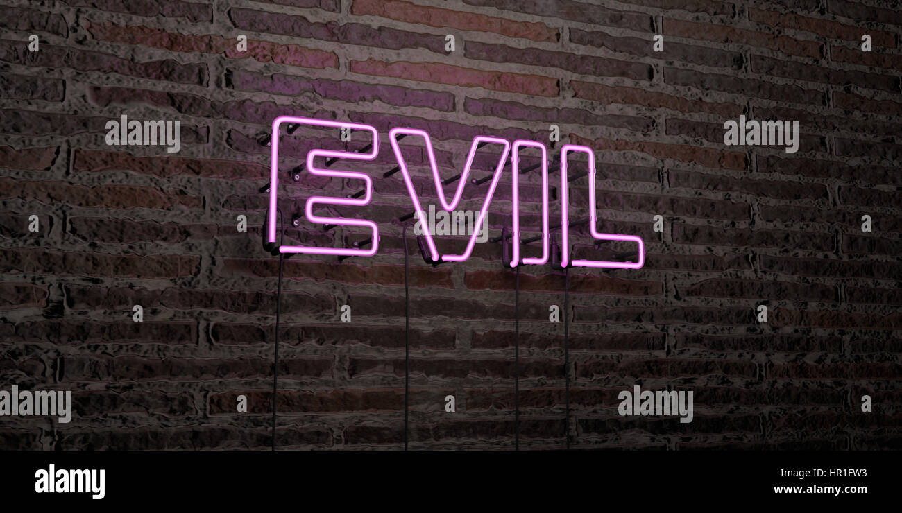 Evil fluorescent neon tube hi-res stock photography and images - Alamy