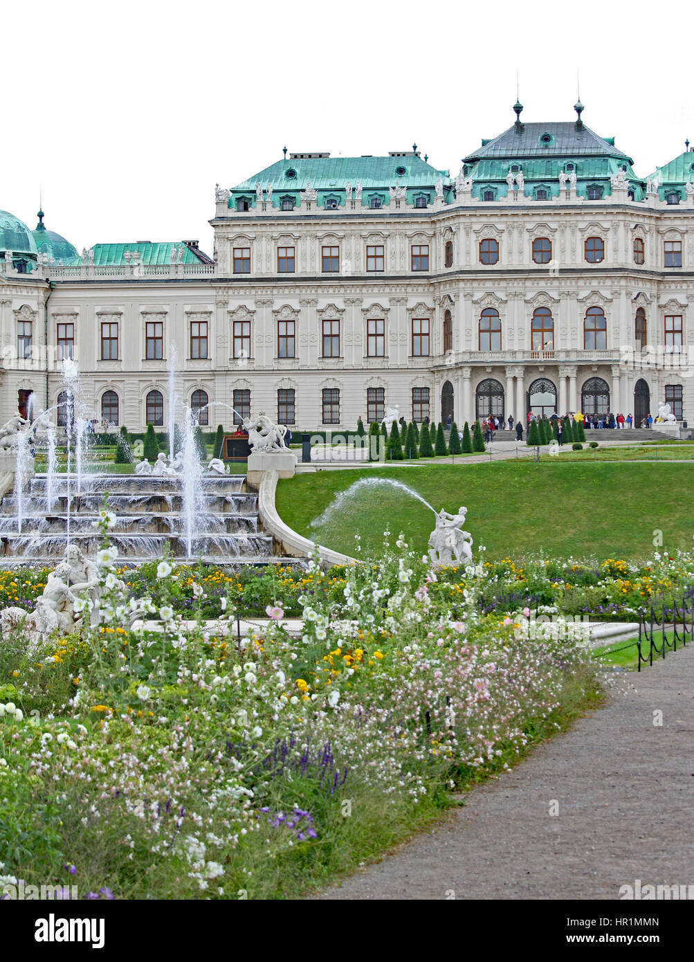 View of upper belvedere castle hi-res stock photography and images - Alamy