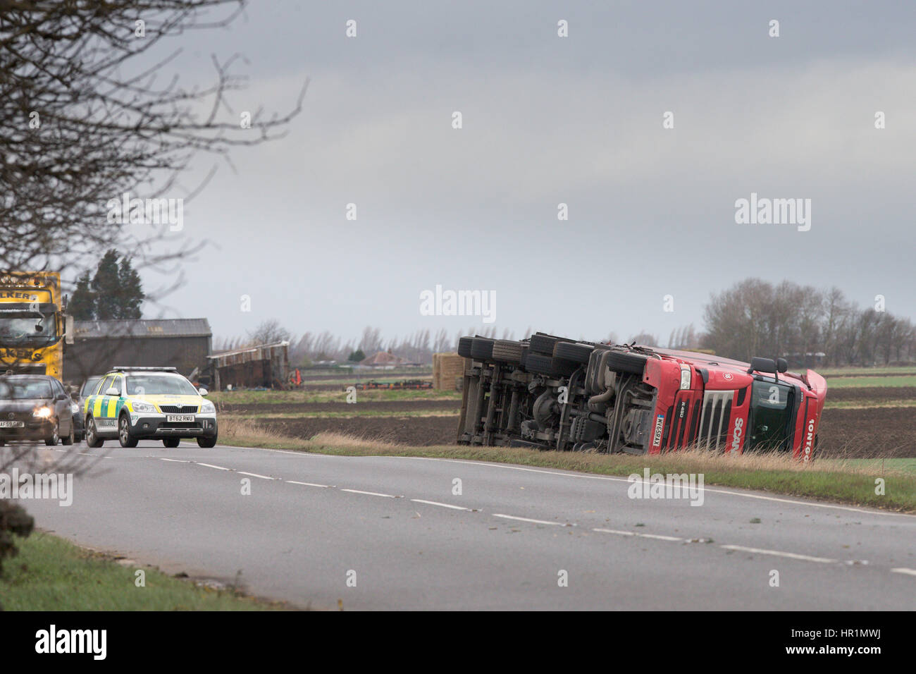 High sided vehicles hi-res stock photography and images - Alamy