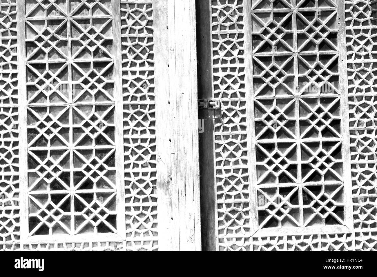 blur in iran shiraz the old persian architecture window and glass in ...