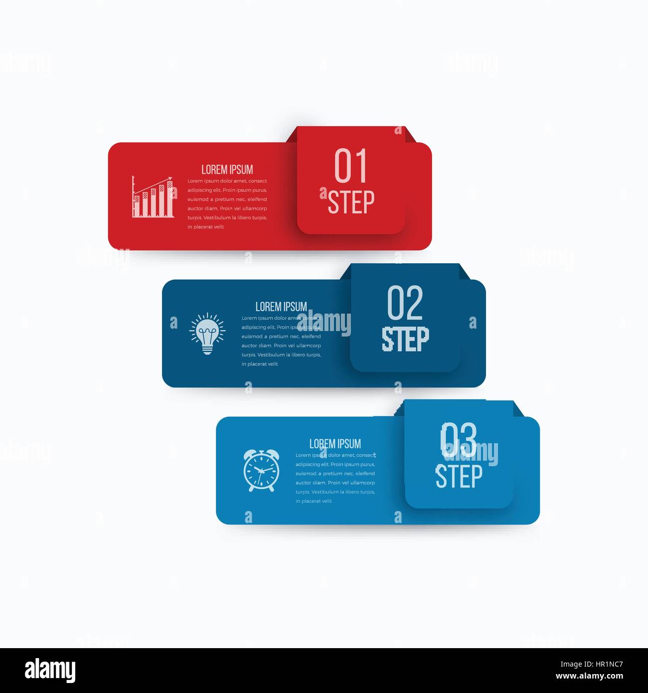 Vector illustration infographics 3 options Stock Vector Image & Art - Alamy