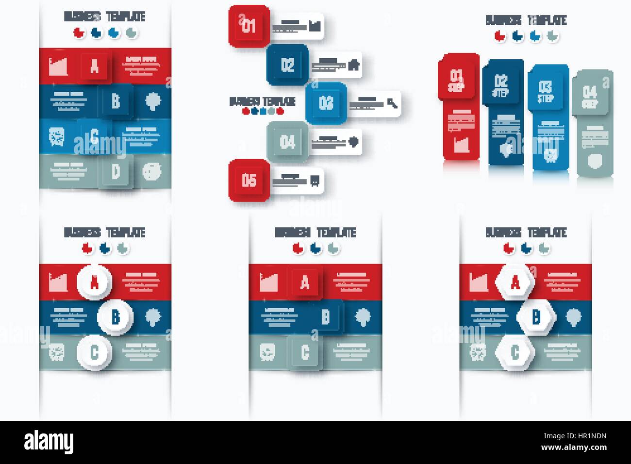Set with infographics Stock Vector Image & Art - Alamy