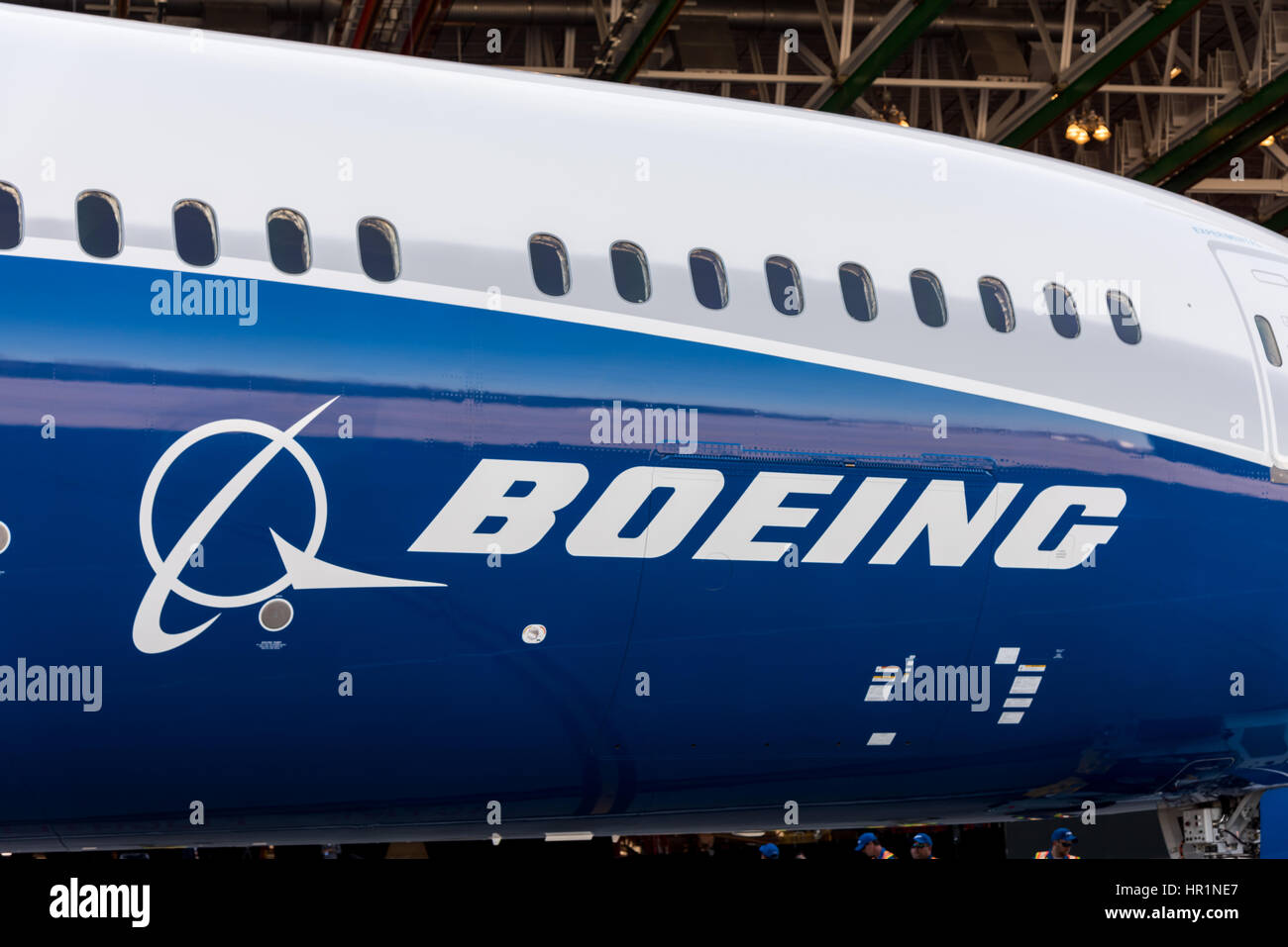 Boeing 787 boeing logo hi-res stock photography and images - Alamy