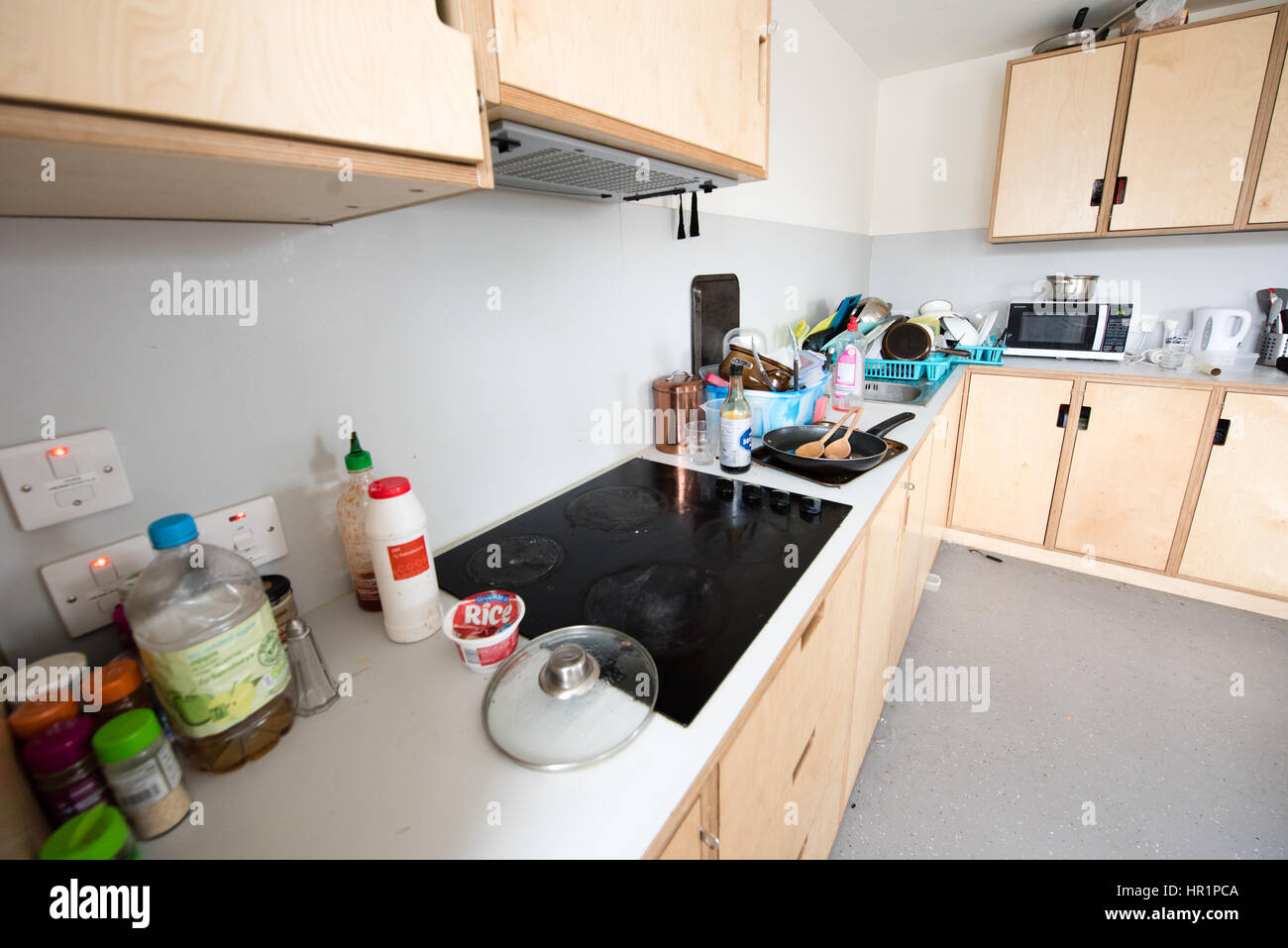 Kitchen cupboards messy hi-res stock photography and images - Alamy