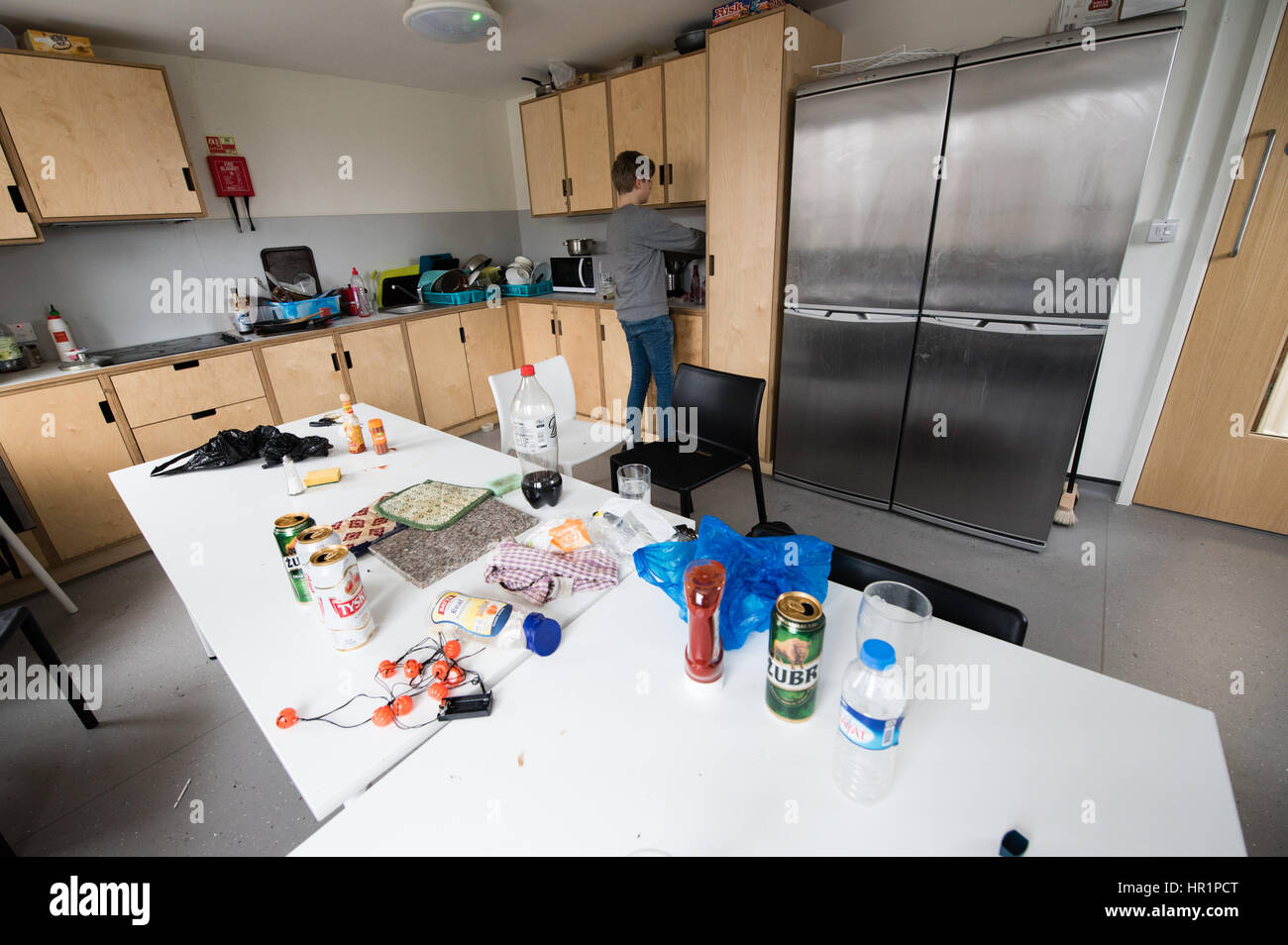 Messy Office Kitchen
