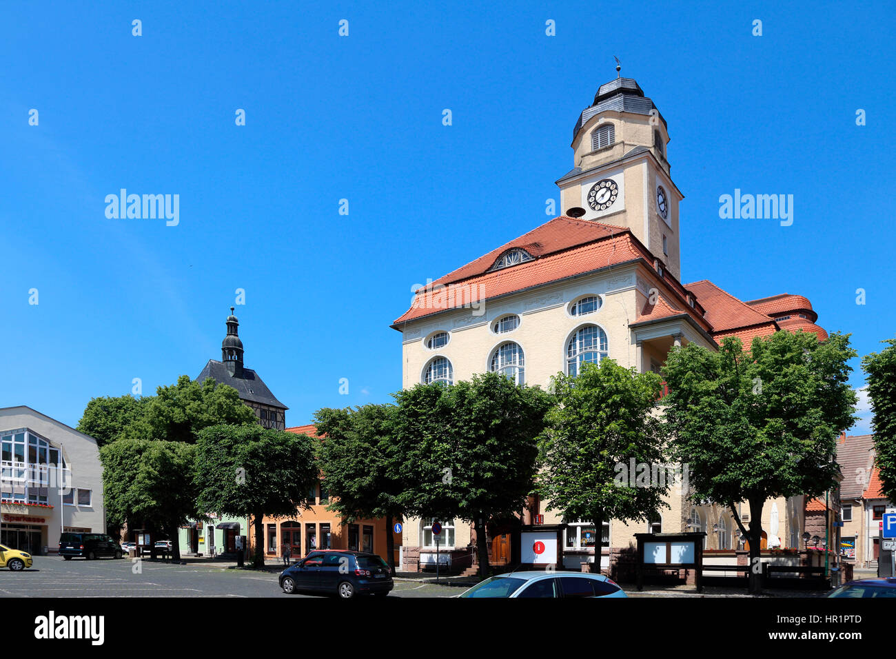 Artern Twon Hall Stock Photo - Alamy