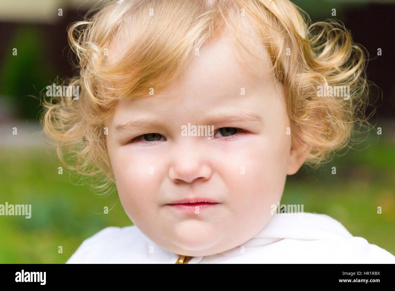 Photo of beautiful cute smiling infant girl Stock Photo - Alamy