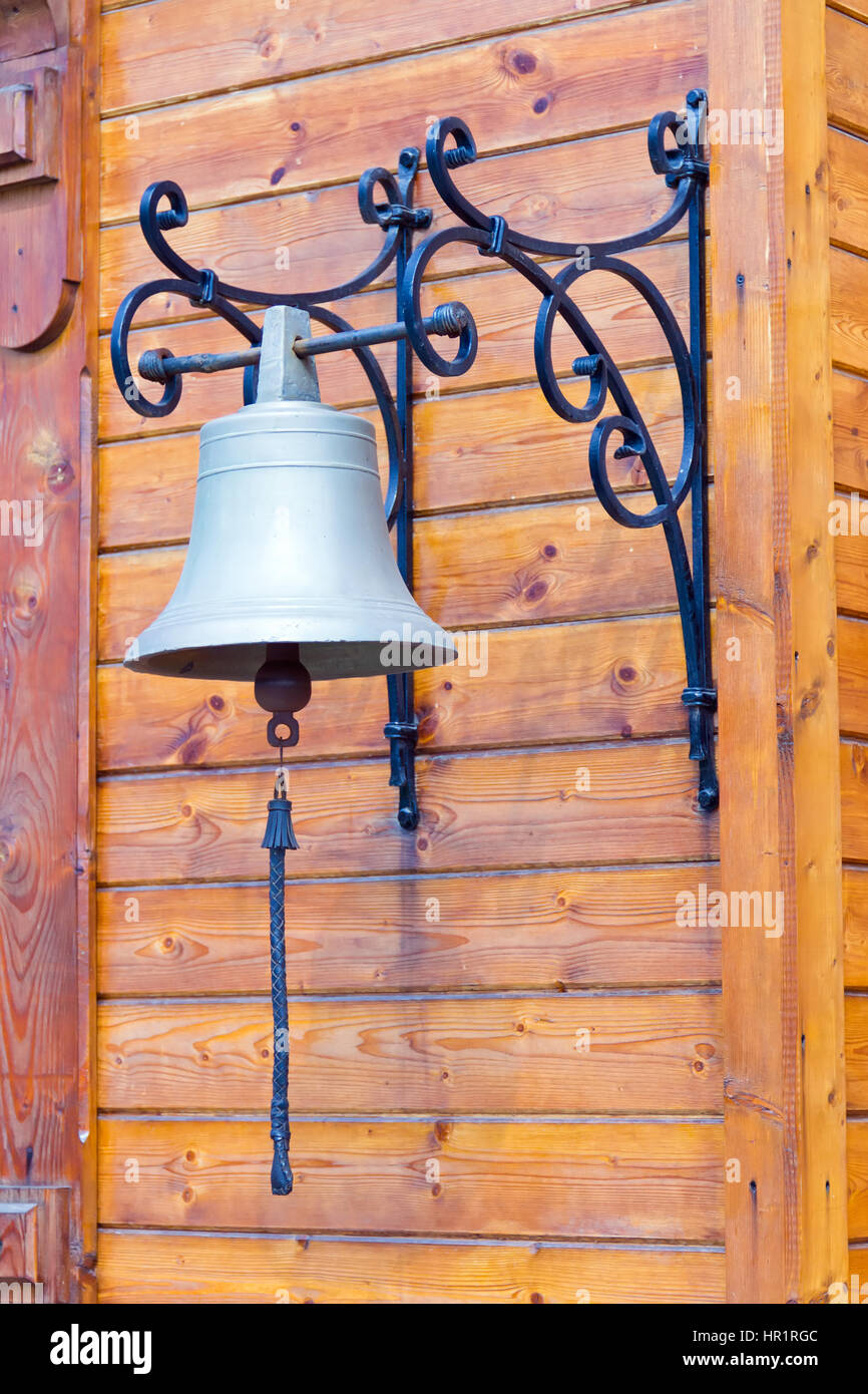Photo of old railroad bell on road travel Stock Photo - Alamy