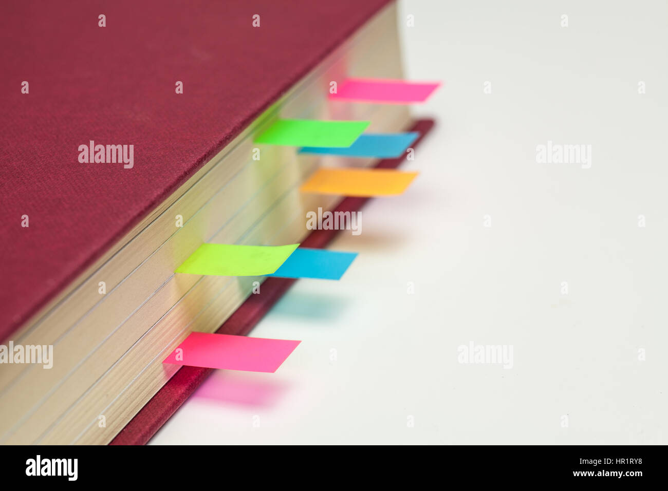 Page markers hi-res stock photography and images - Alamy