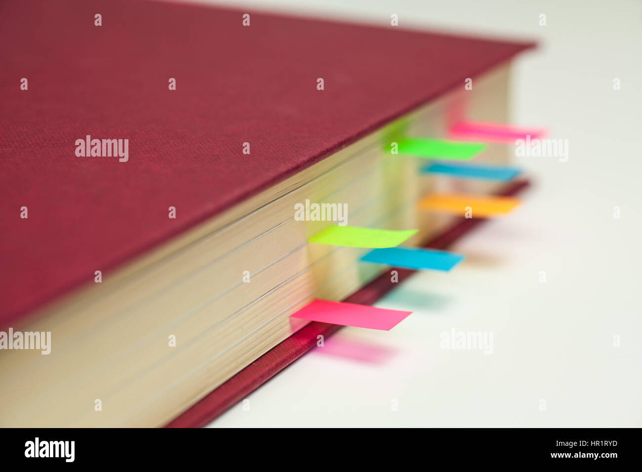 Page markers hi-res stock photography and images - Alamy