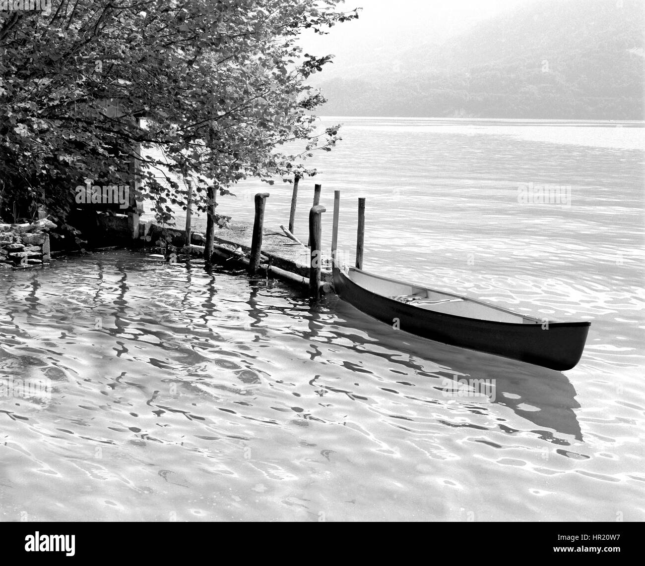 Kayaking in nature Black and White Stock Photos & Images - Alamy