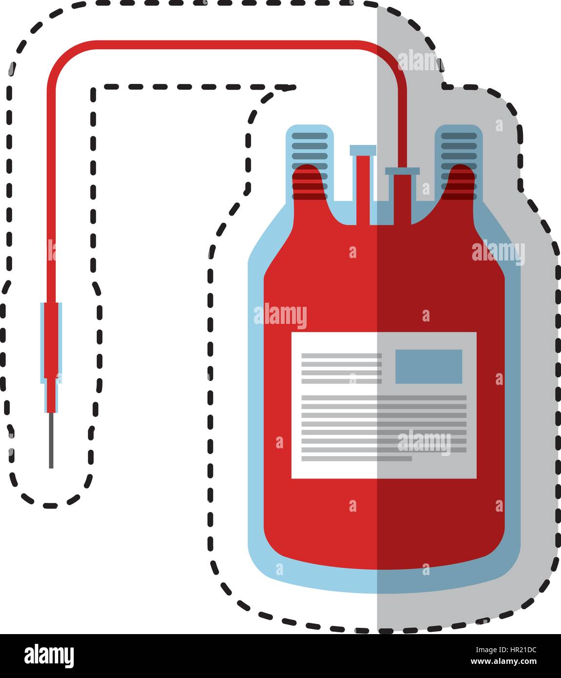 Hanging bag blood donation Stock Vector Images - Alamy