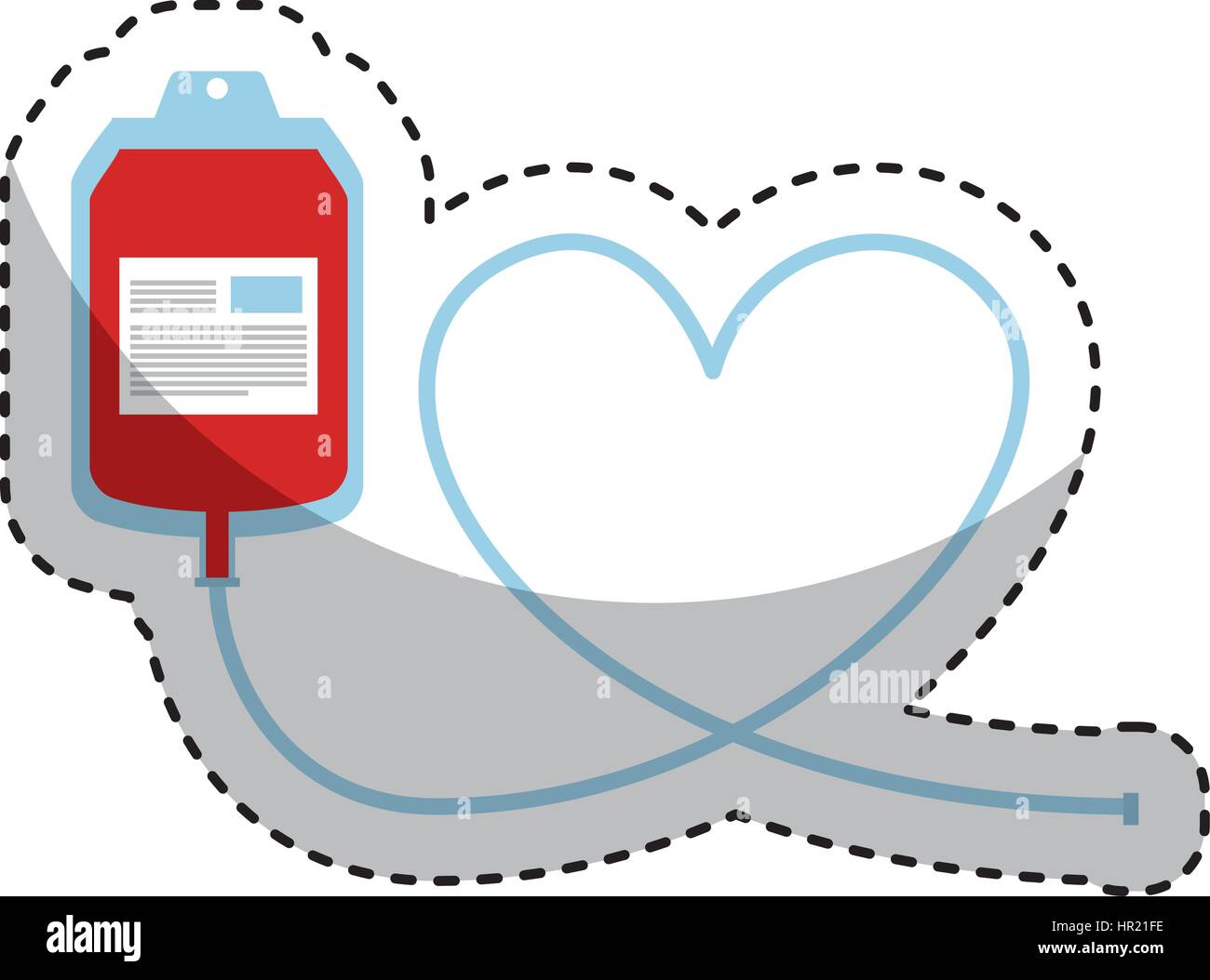 Hanging bag blood donation Stock Vector Images - Alamy