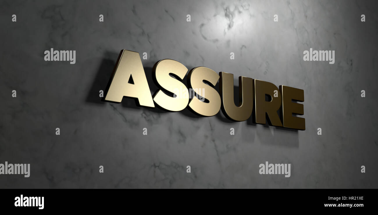 Assure High Resolution Stock Photography and Images - Alamy
