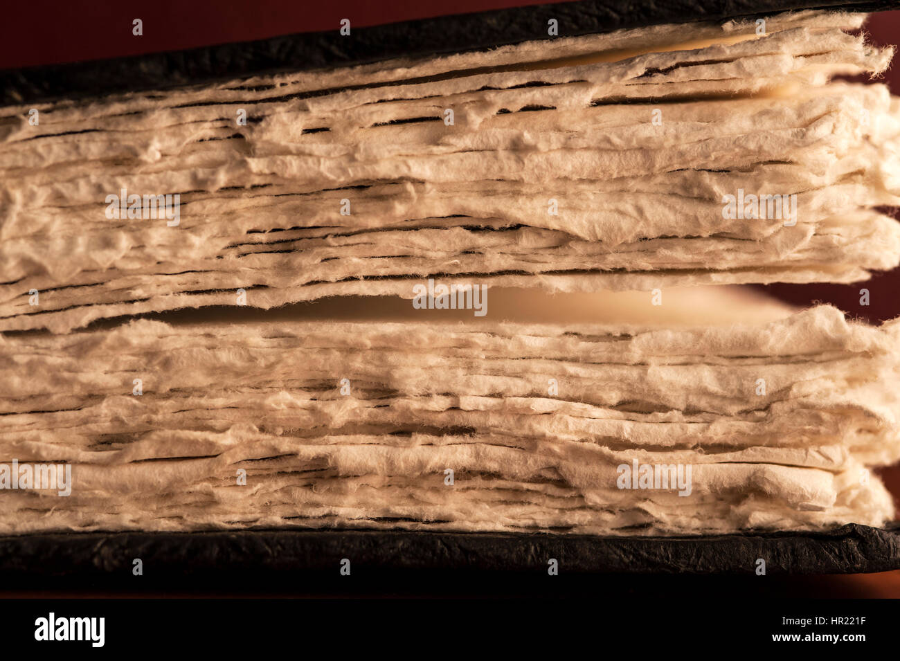 Close up of bible closed with thick pages Stock Photo - Alamy