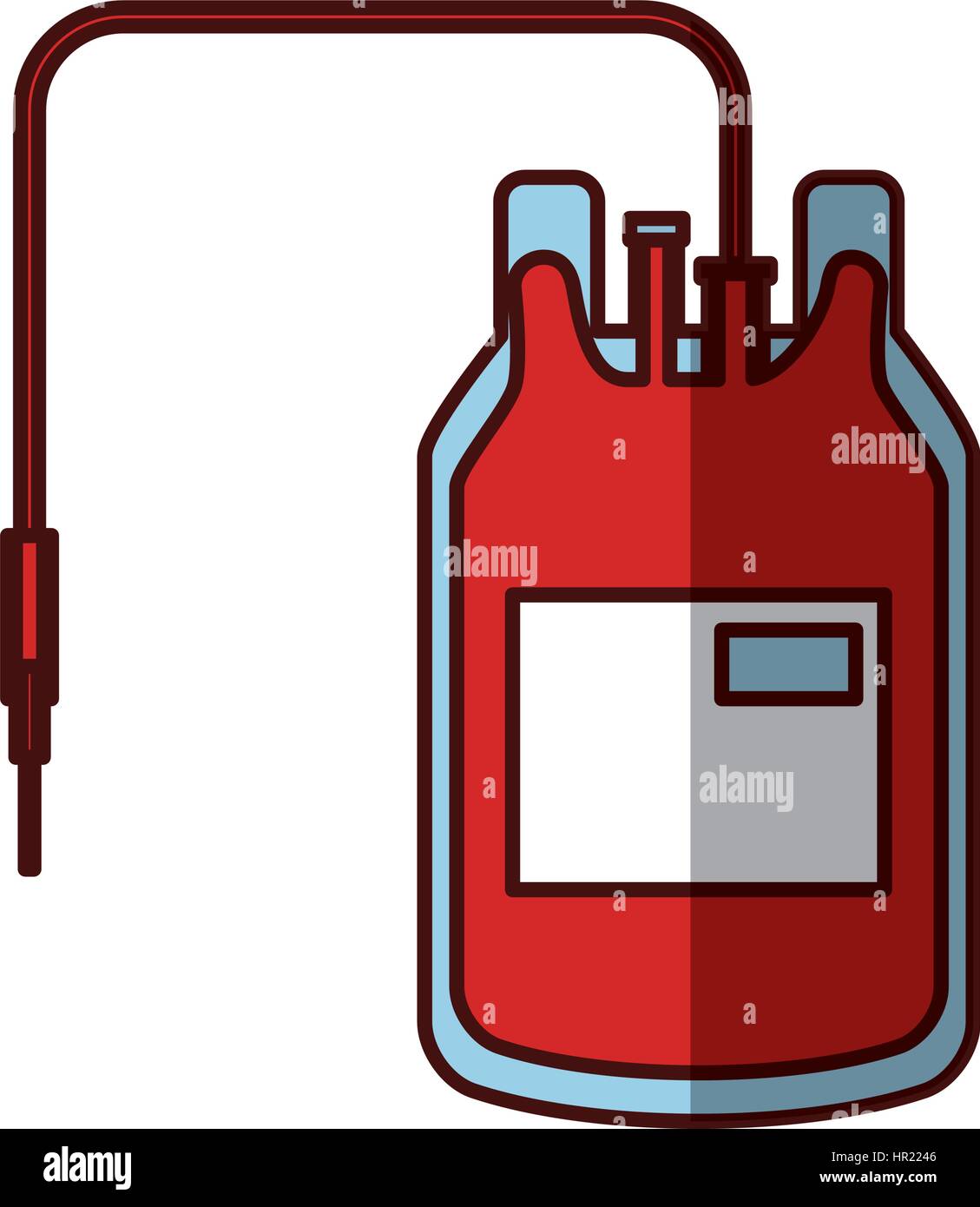 Hanging bag blood donation Stock Vector Images - Alamy