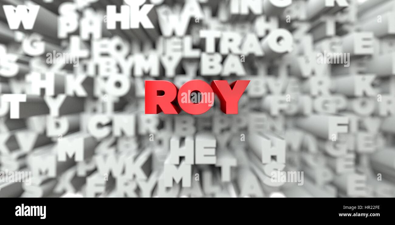 Roy alphabet hi-res stock photography and images - Alamy