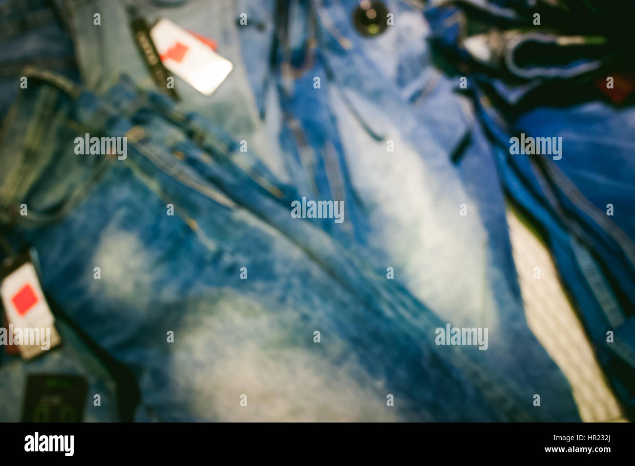 abstract background Clothes on display Stock Photo - Alamy