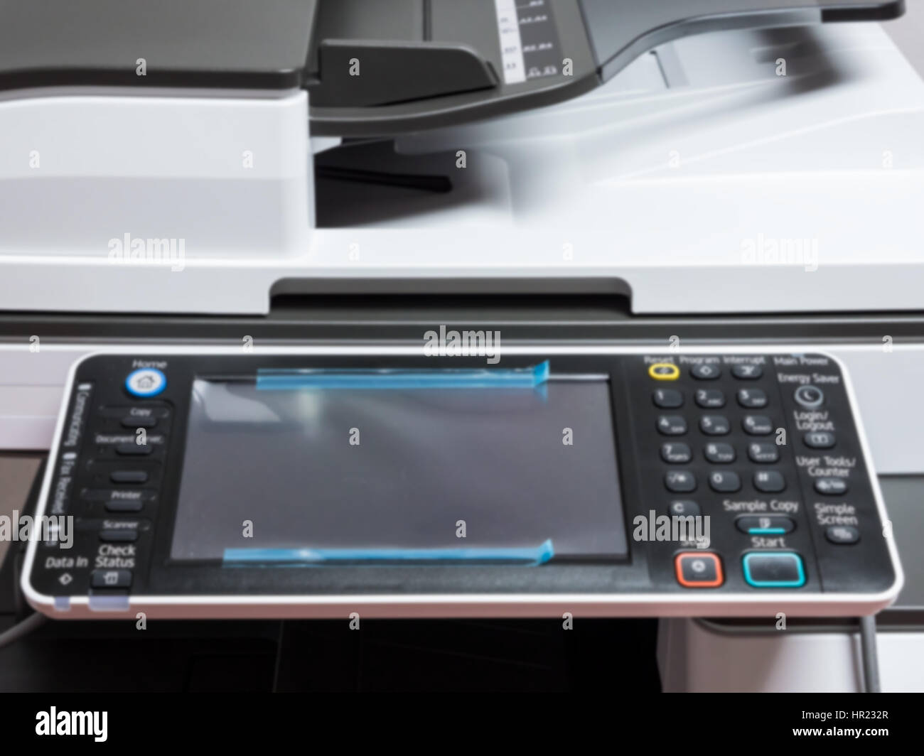 Display panel office photocopier machine hi-res stock photography and ...