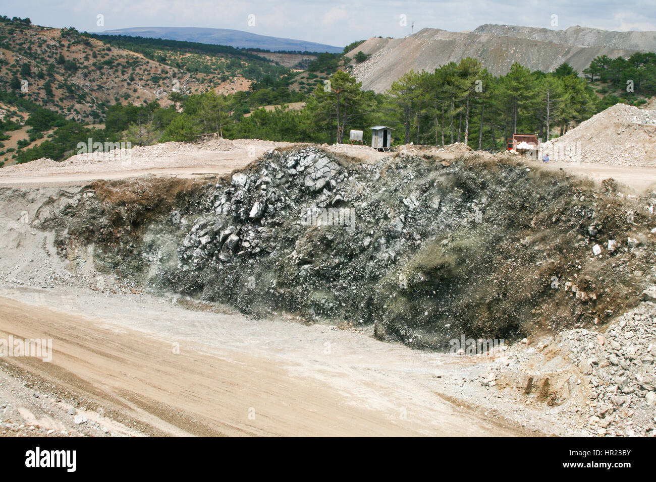 Dynamite blasting machine hi-res stock photography and images - Alamy