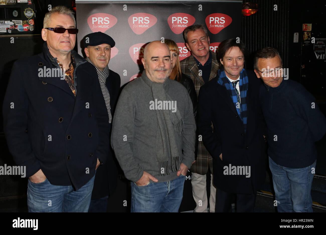 Members of the band Madness attend photocall and present the PRS Music ...