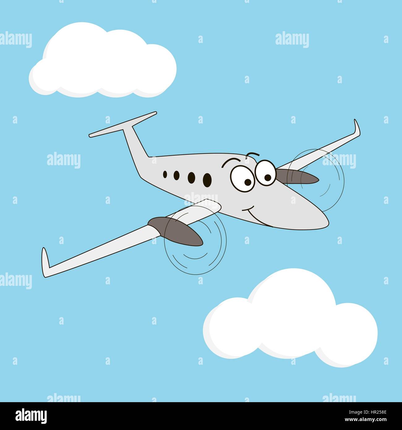 Rolling flight Stock Vector Images - Alamy