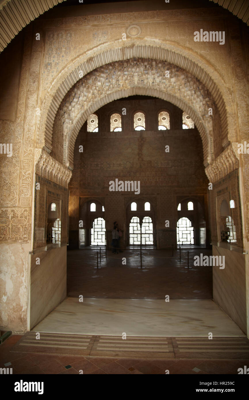 The castle of Al Hambra, Granada. Andalusien, Spain Stock Photo - Alamy