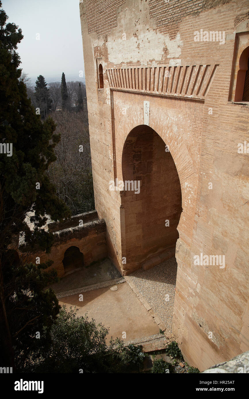 The castle of Al Hambra, Granada. Andalusien, Spain Stock Photo - Alamy