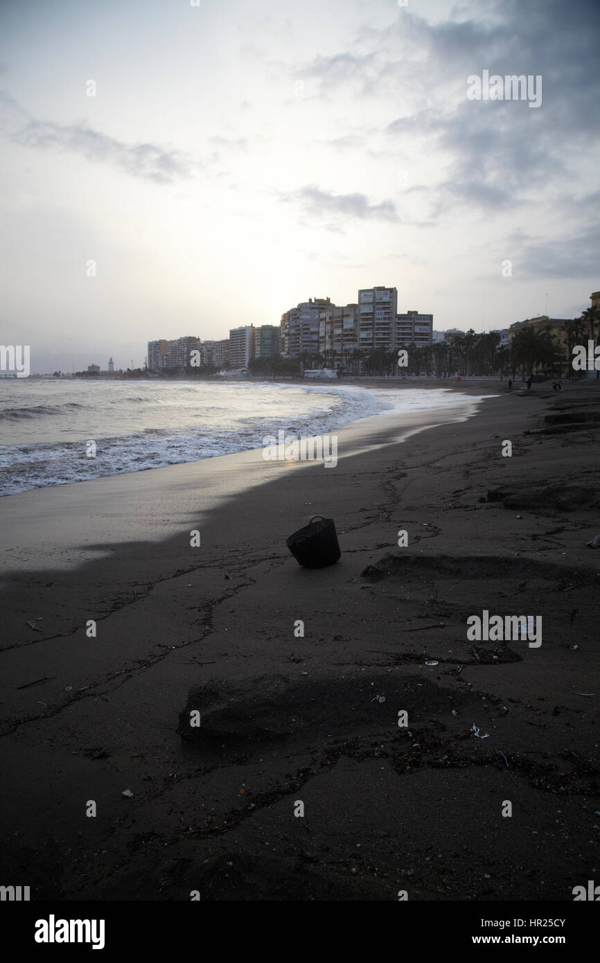 Malaga sea view hi-res stock photography and images - Alamy