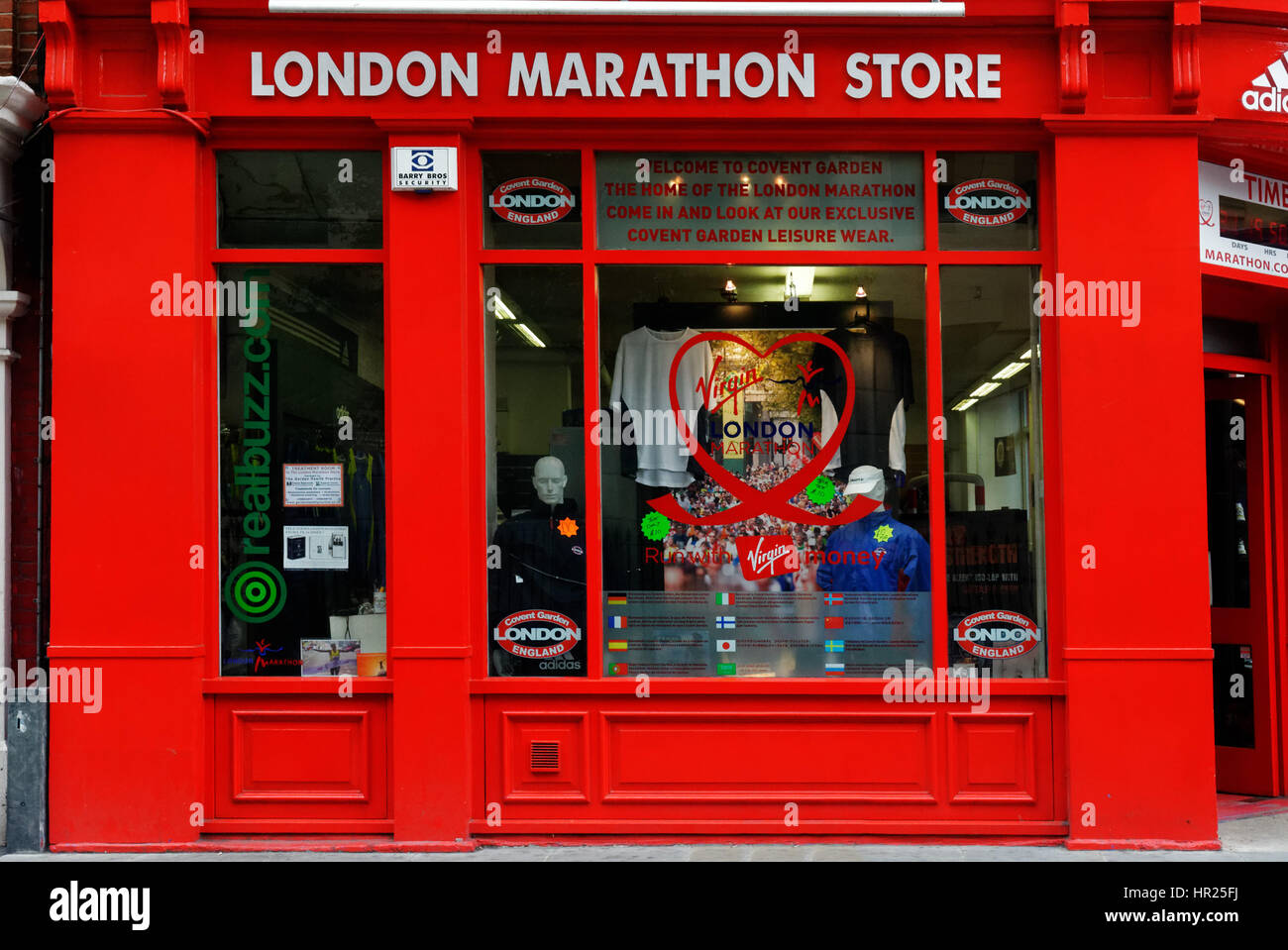 The London Marathon Store in London Stock Photo - Alamy