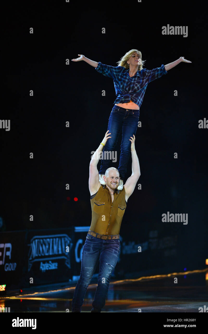 Colgate Skating and Gymnastics Spectacular at BB&T Featuring: Caydee ...