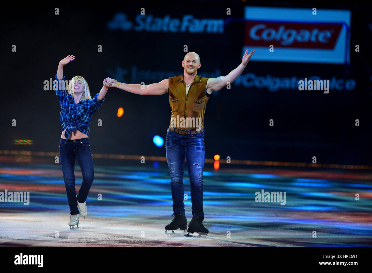 Colgate Skating and Gymnastics Spectacular at BB&T Featuring: Caydee ...
