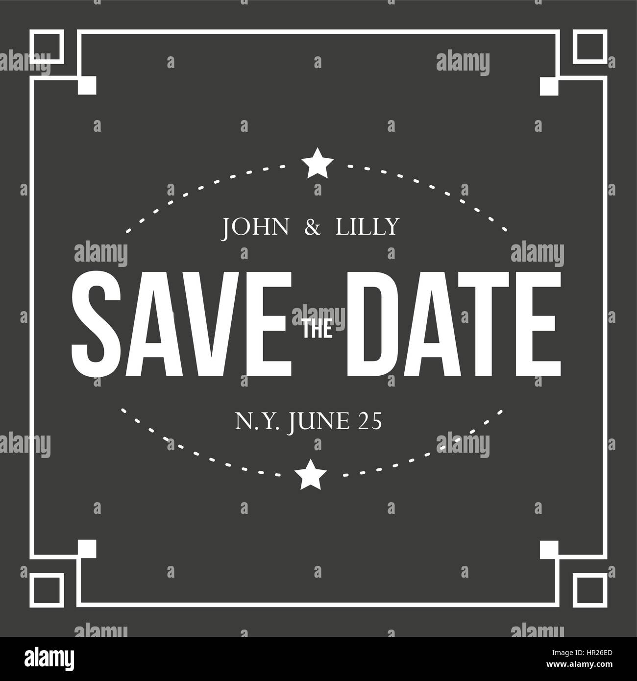 Save the Date vintage sign Stock Vector Image & Art - Alamy