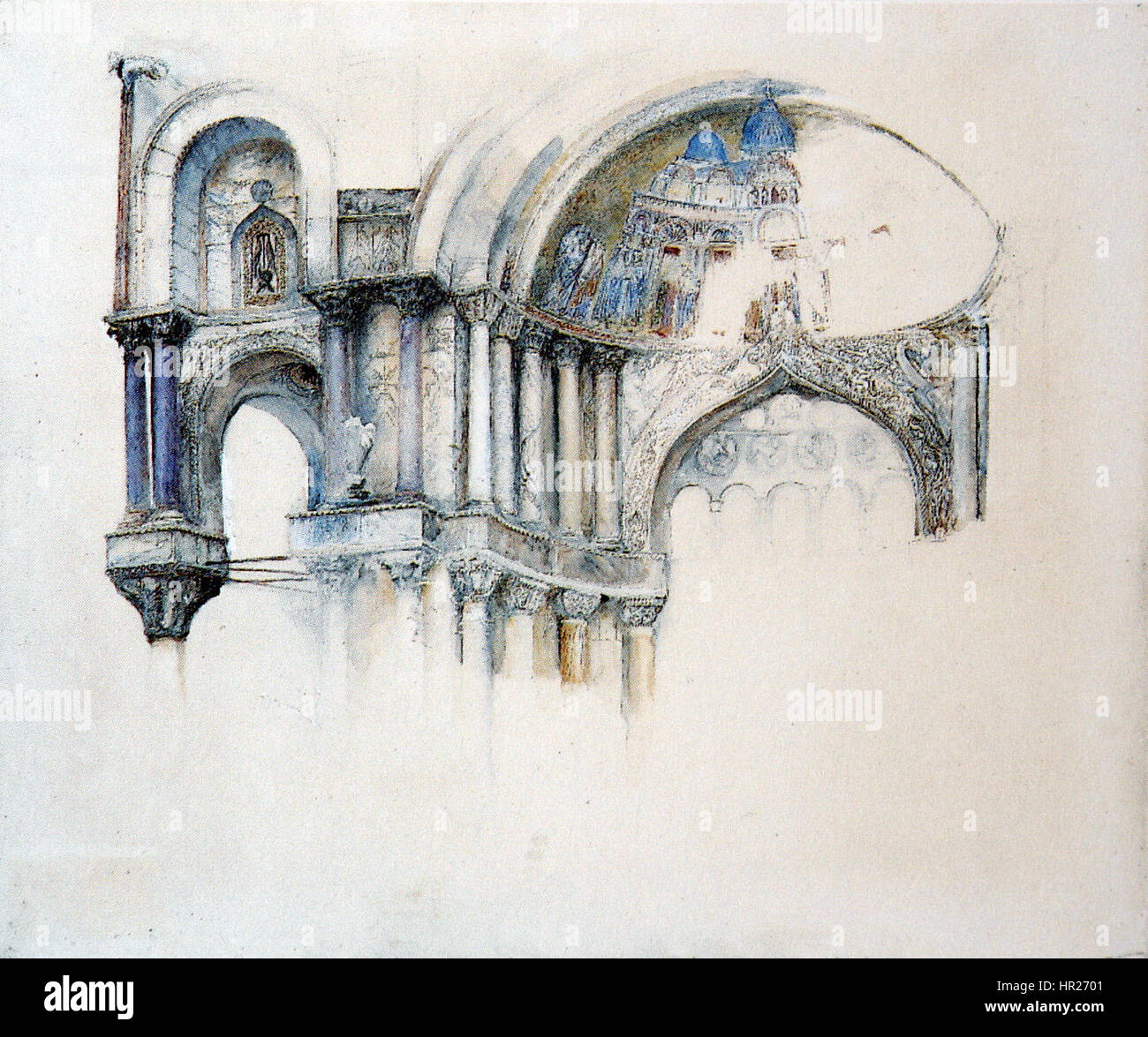 North West Porch of St Mark Stock Photo - Alamy